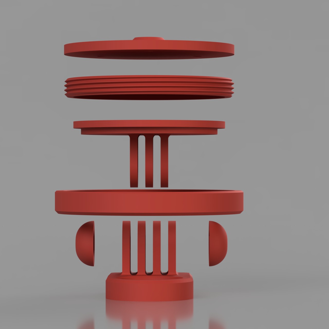 Ceiling Camera Mount - 2 Axis by HenryS | Download free STL model ...