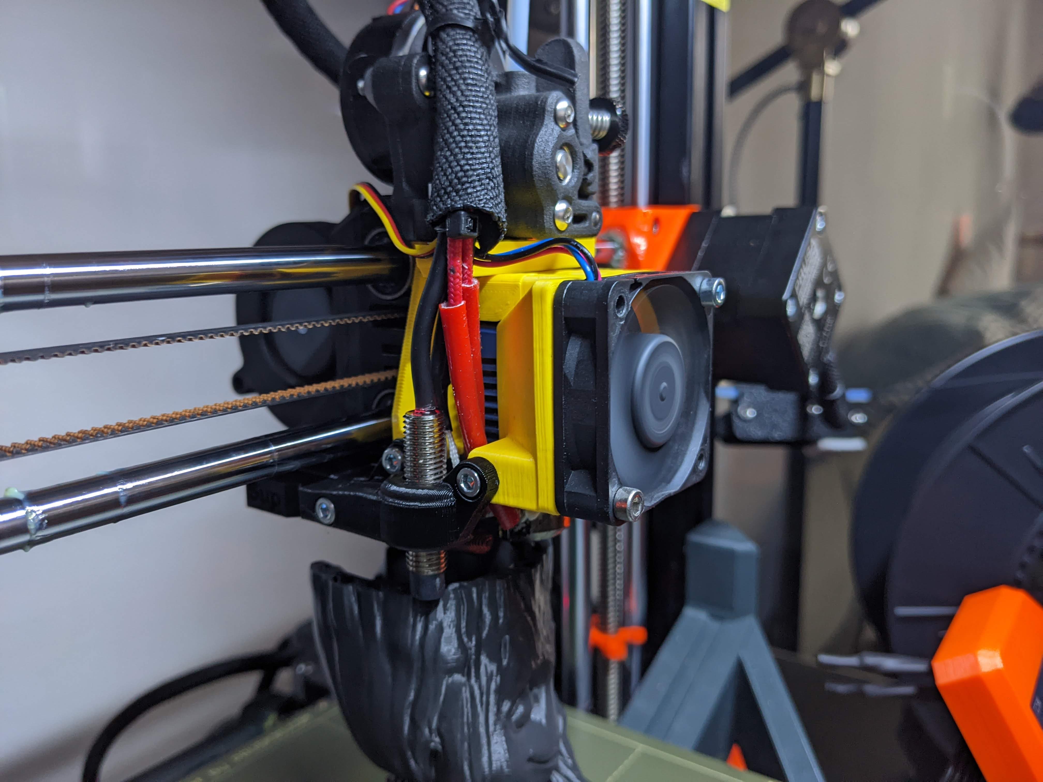 Modular mount Prusa Mini Phaetus Dragon BMS Hotend and Sherpa extruder ...