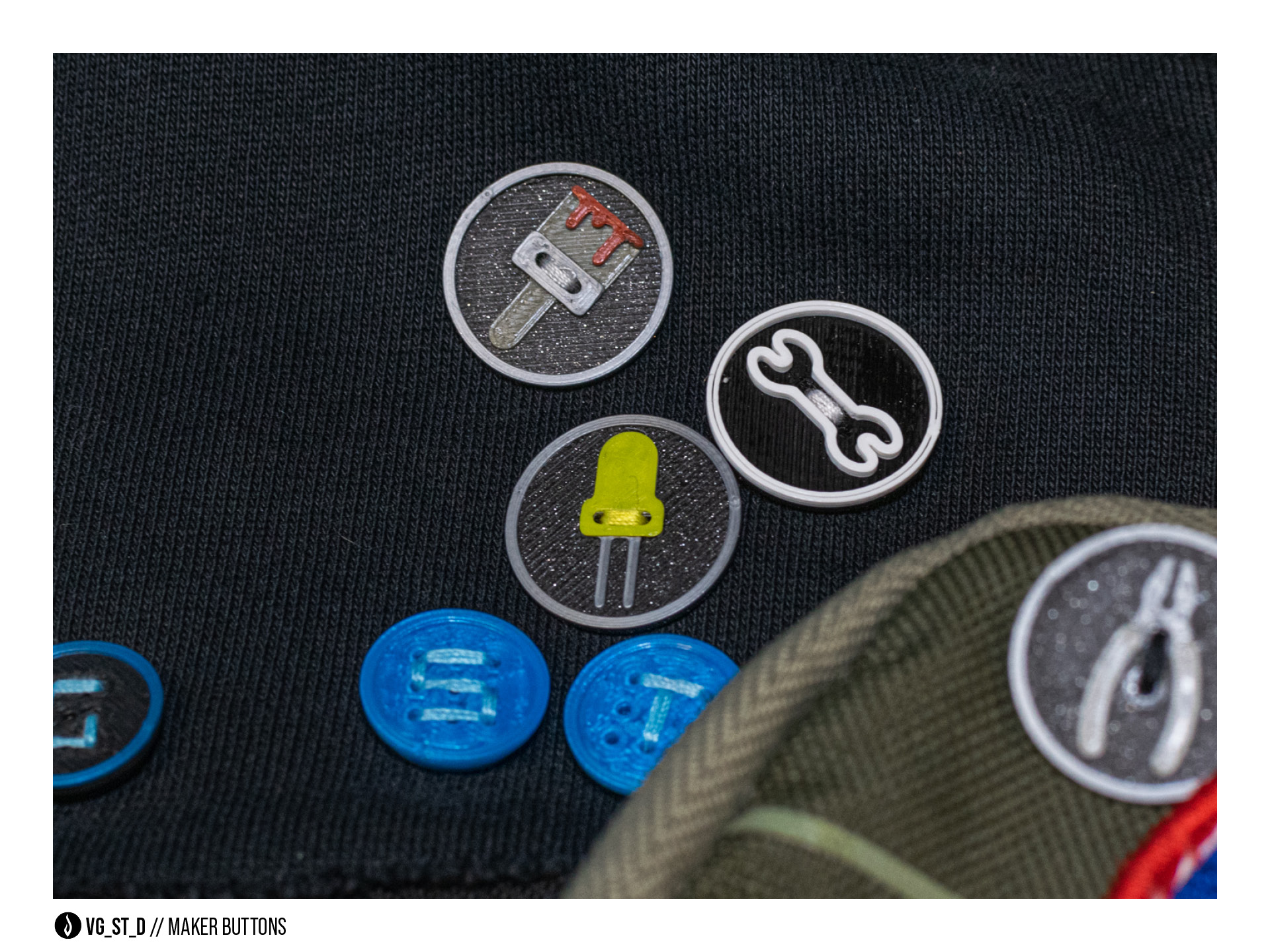 Maker Tools Clothes Buttons by VG_ST_D | Download free STL model ...