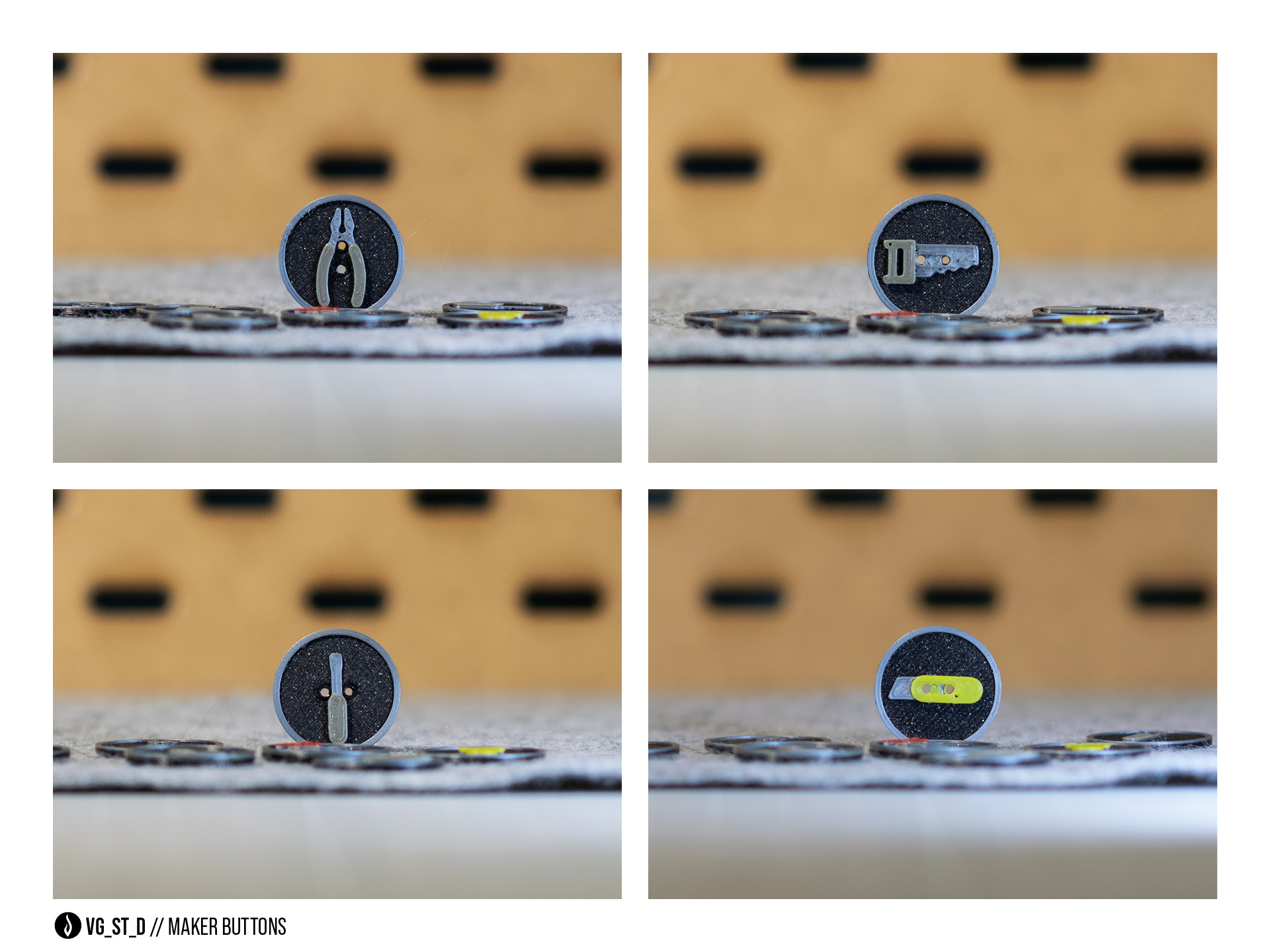Maker Tools Clothes Buttons by VG_ST_D | Download free STL model ...