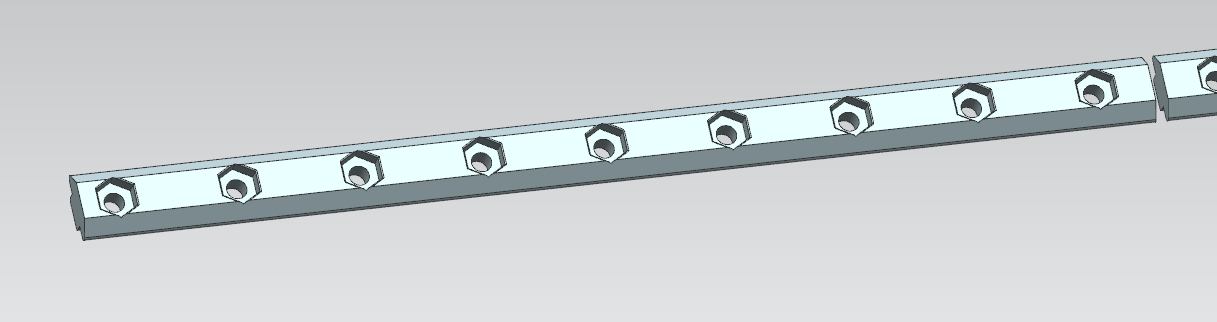 T-nut for linear rail mount for 3030 extrusion - par 93djen ...