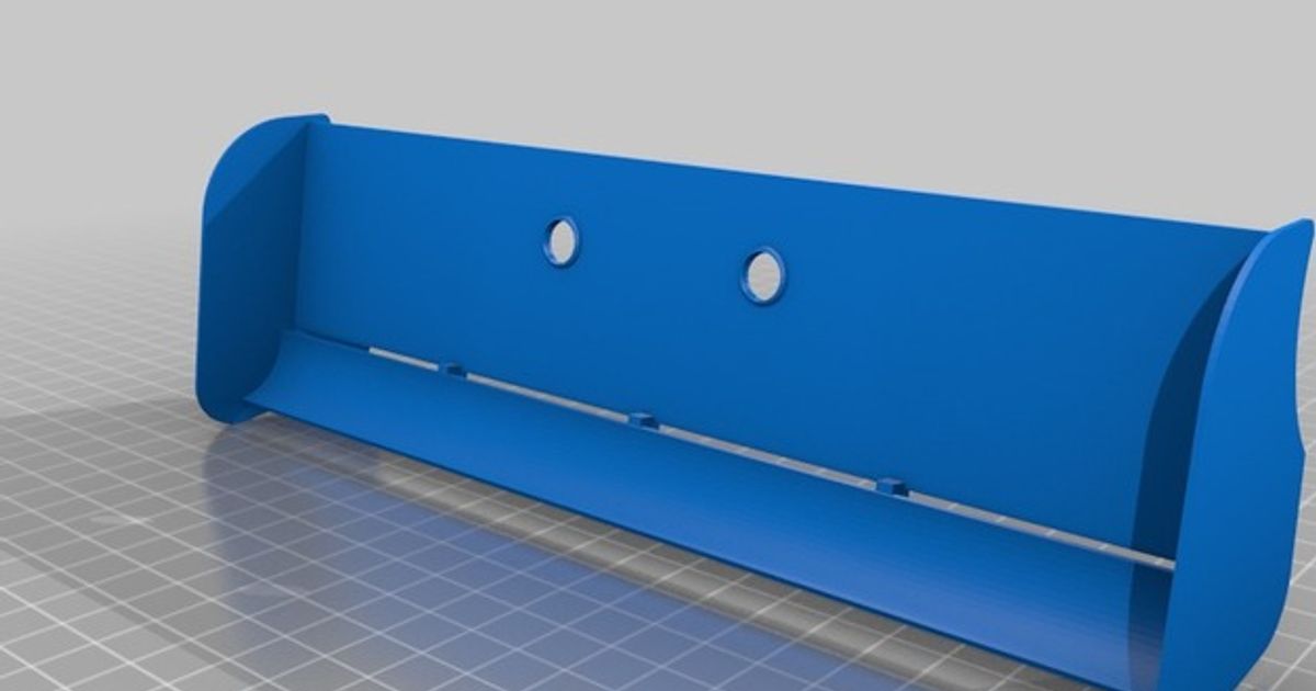1/10 scale rc car wing by PaulBoca | Download free STL model ...
