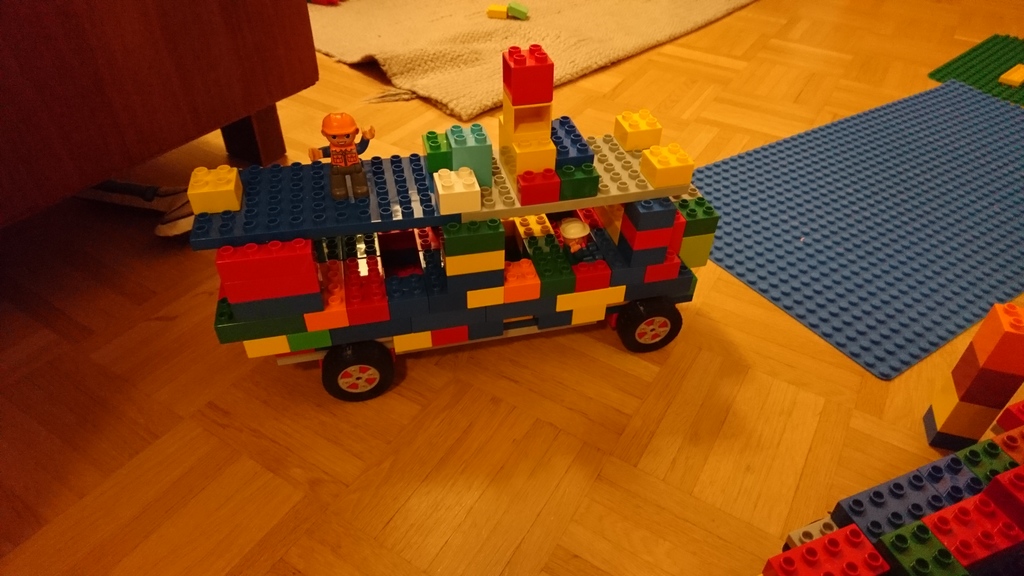 LEGO Duplo compatible wheel with roller bearing by Jens83 | Download ...