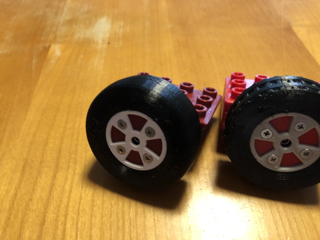 LEGO Duplo compatible wheel with roller bearing by Jens83 | Download ...