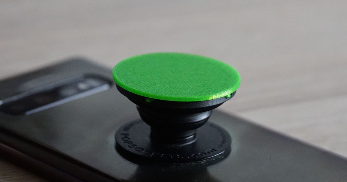 PopSocket back plate by Marvin | Download free STL model | Printables.com