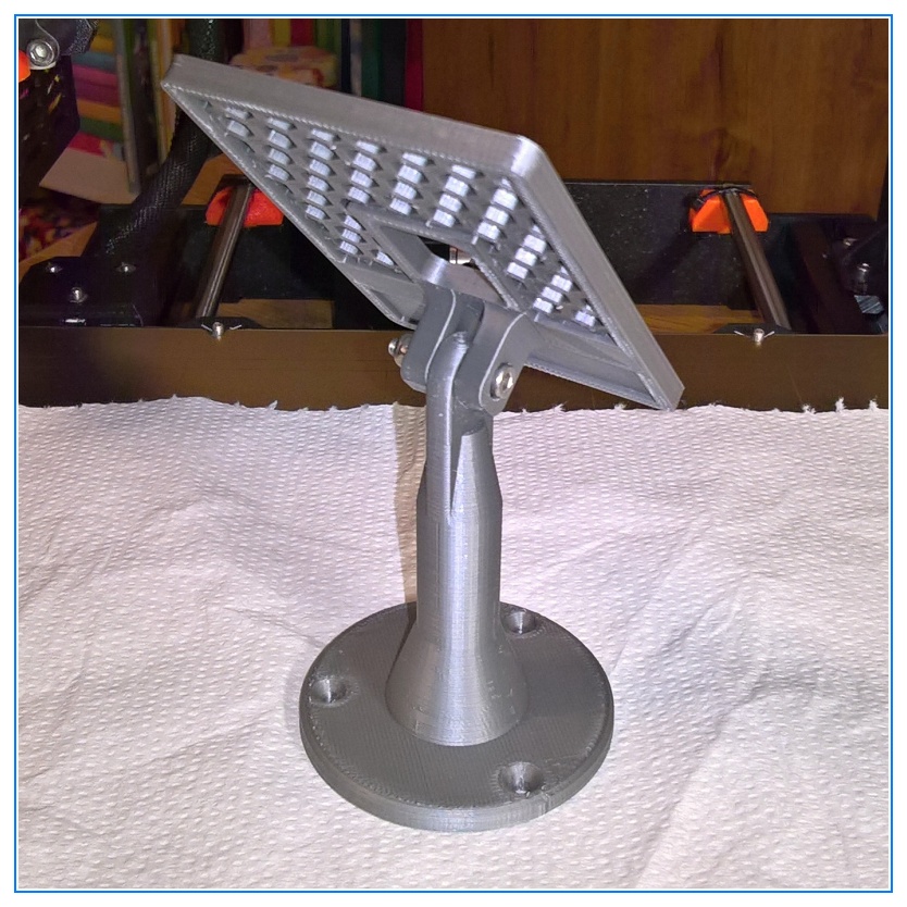 Solar panel holder by Pavel Riedl | Download free STL model ...