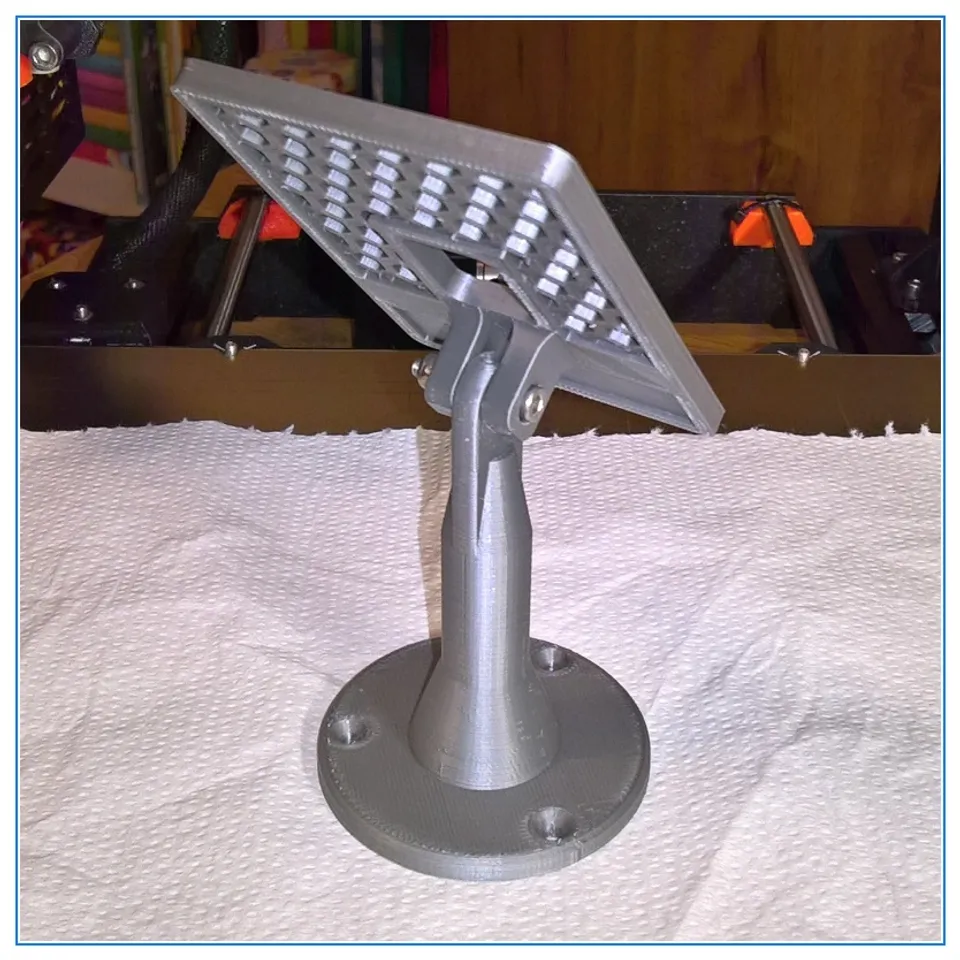 Solar panel holder by Pavel Riedl | Download free STL model ...
