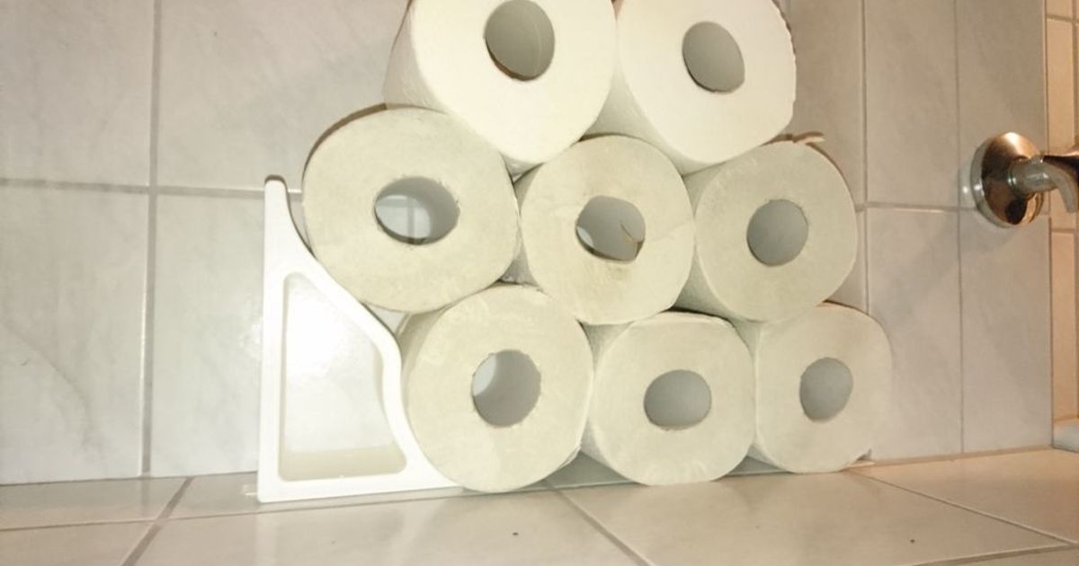 TP rack - simple toilet paper storage solution by Jens83 | Download ...