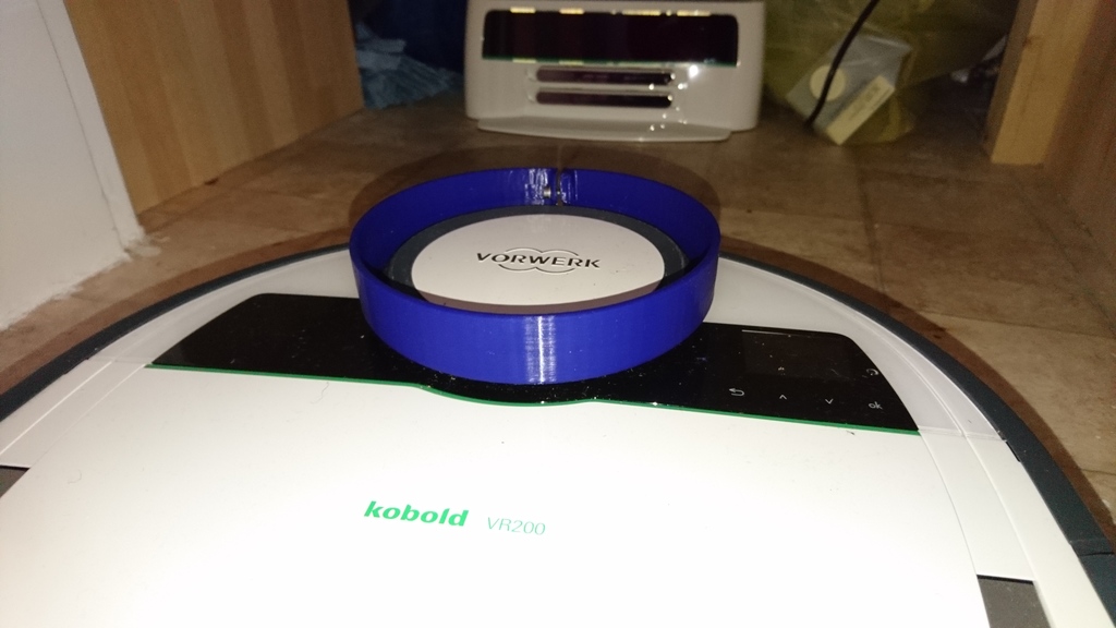 vacuum robot Vorwerk kobold VR200 / Neato turret extension by Jens83 ...