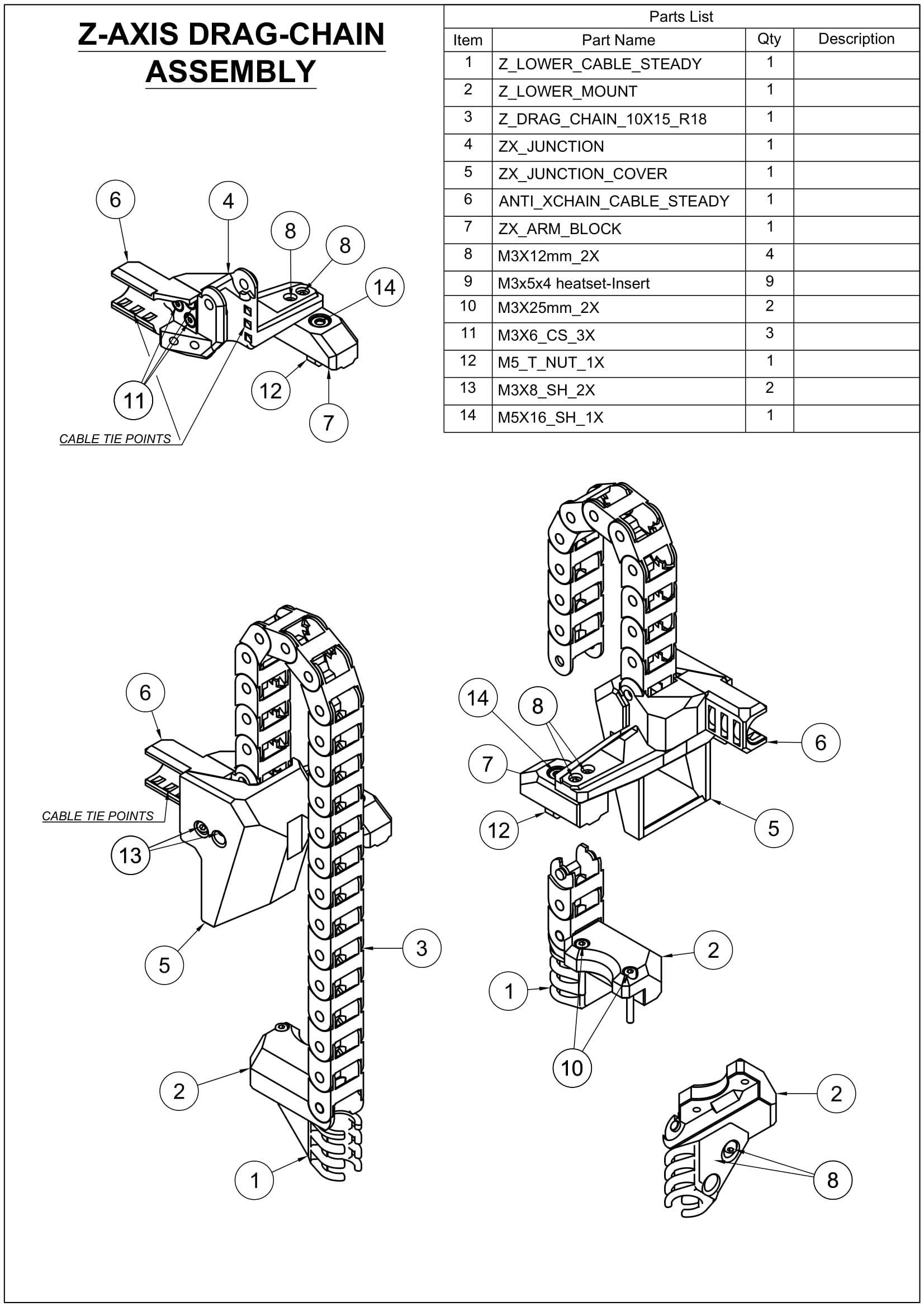RatRig V-Minion Z-Axis Drag-Chain Assembly by Squirrelbrain | Download ...