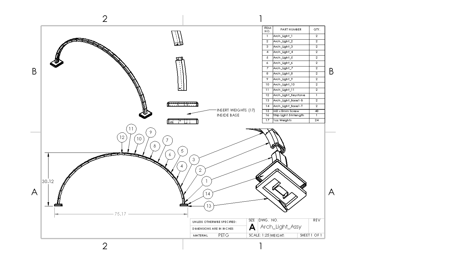 Arch Light by homskilet | Download free STL model | Printables.com