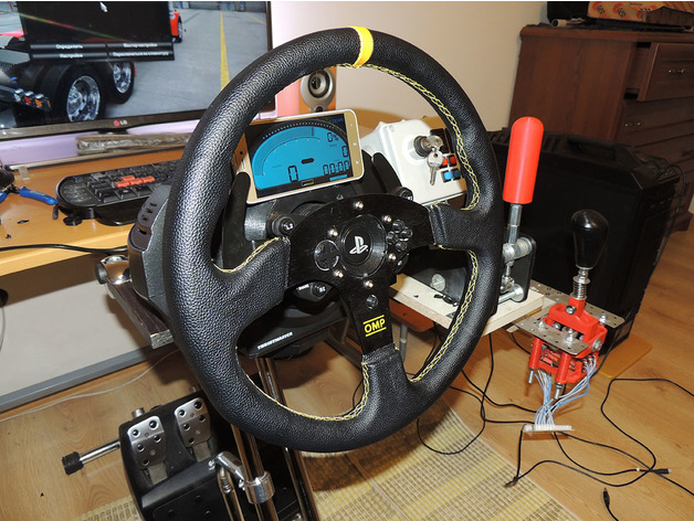 Thrustmaster T300 RS wheel elongated buttons by JozaFF | Download free ...