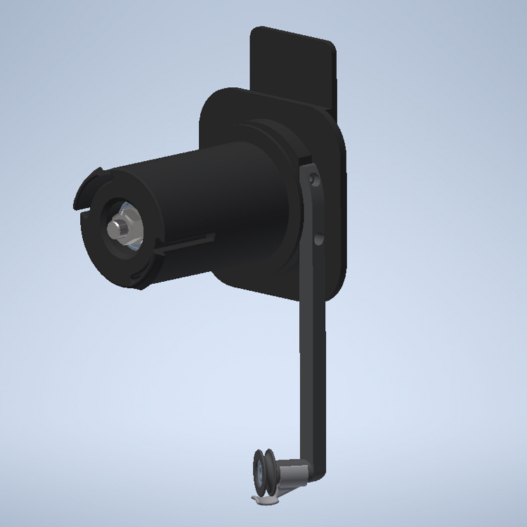 Improved Filament Mount + Guide for Flashforge Creator Pro by Zwom ...