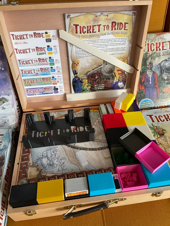 German Box Ticket To Ride