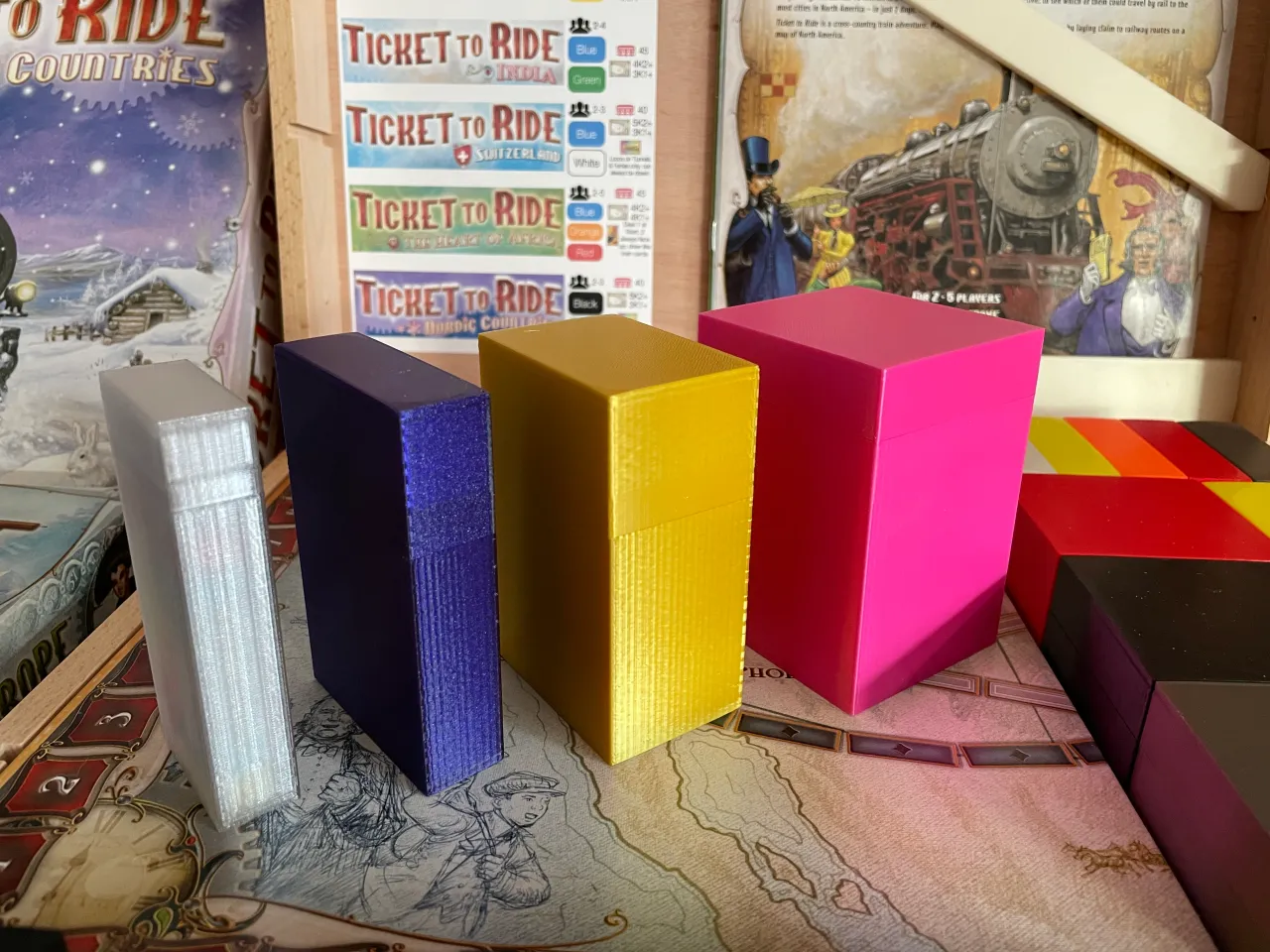 German Box Ticket To Ride