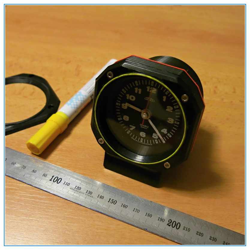 Aircraft Style Clock by Pavel Riedl | Download free STL model ...