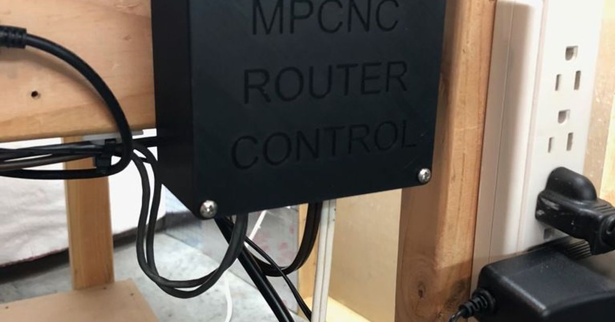 MPCNC Router PID Control Case by Ryan | Download free STL model ...
