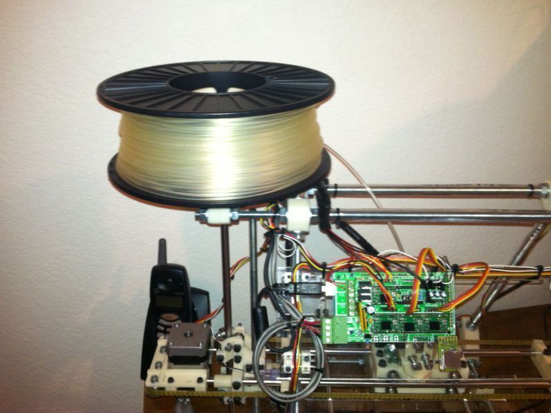 Makerbot Spool Holder Adapter for Mendel by Ryan | Download free STL ...