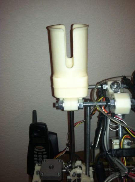 Makerbot Spool Holder Adapter for Mendel by Ryan | Download free STL ...