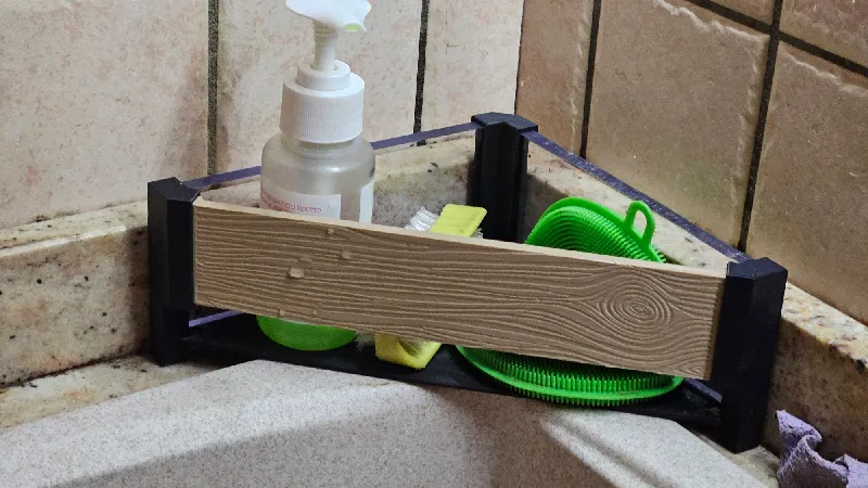Corner Sink Organizer by PositronixXx | Download free STL model ...