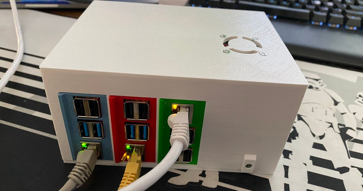 Three Pi Box by Ledskof | Download free STL model | Printables.com