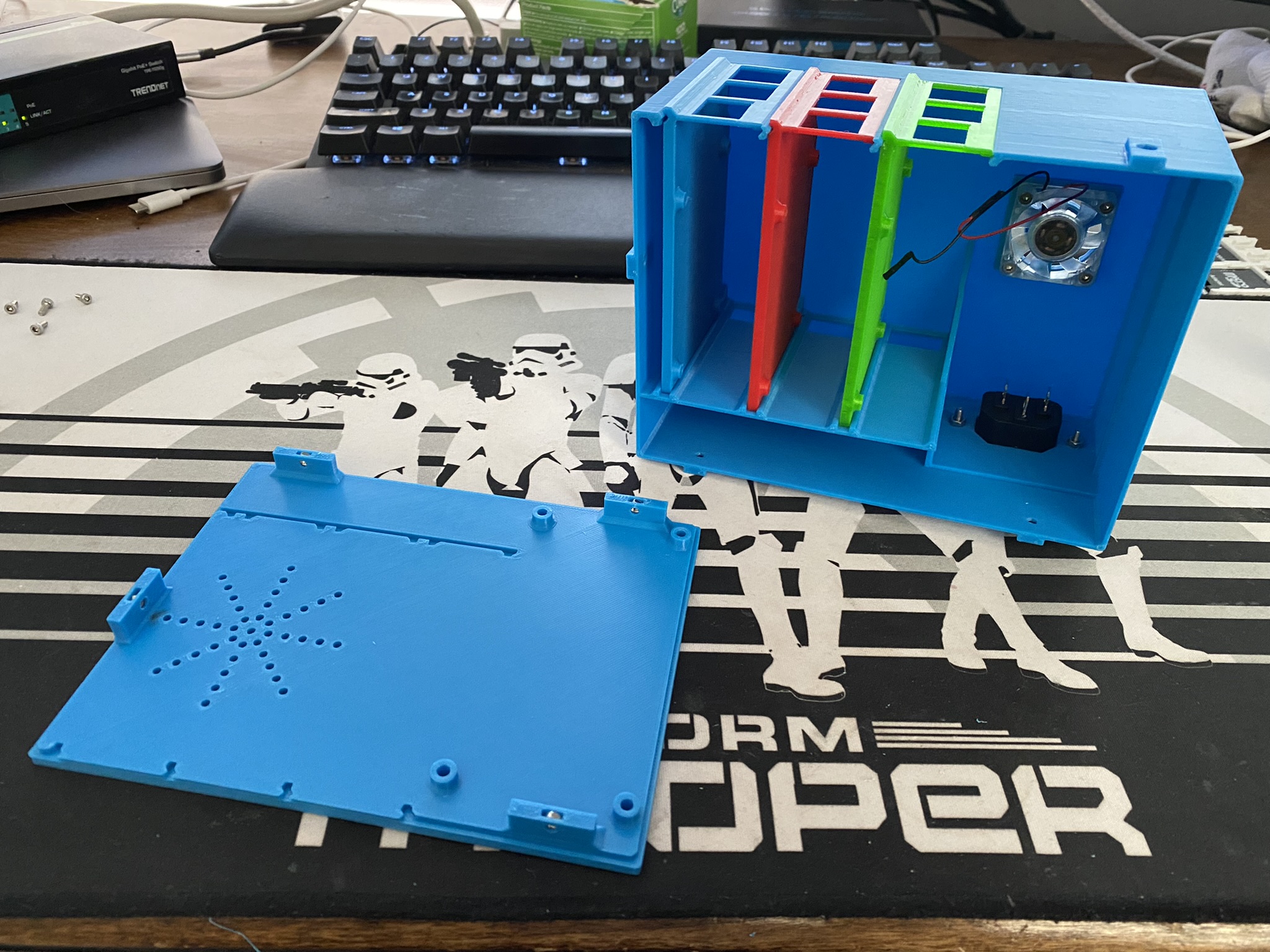 Three Pi Box by Ledskof | Download free STL model | Printables.com