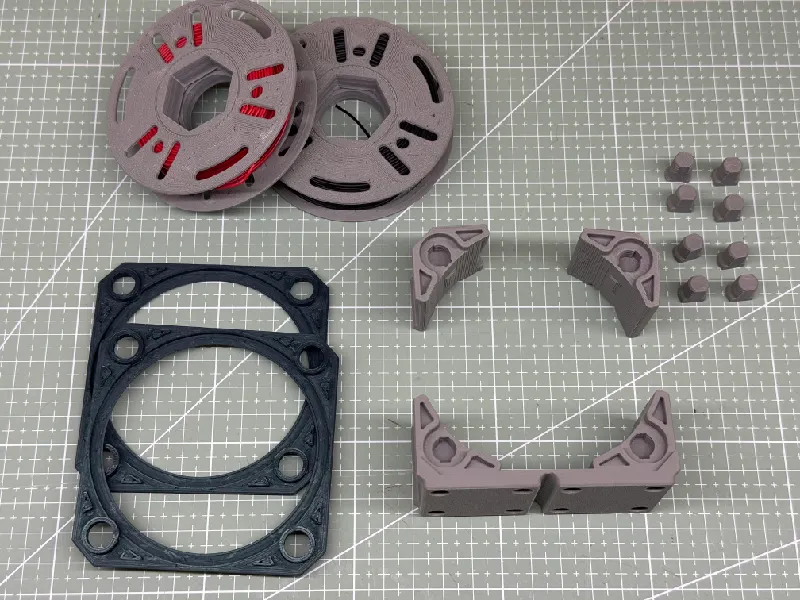 Cable Spool Holder Gridfinity by firstgizmo | Download free STL model ...