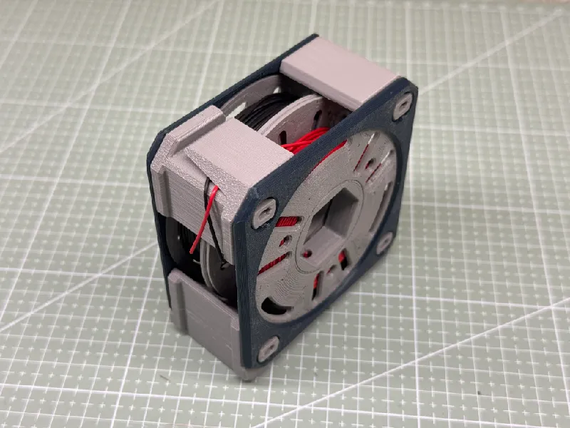 Cable Spool Holder Gridfinity by firstgizmo | Download free STL model ...