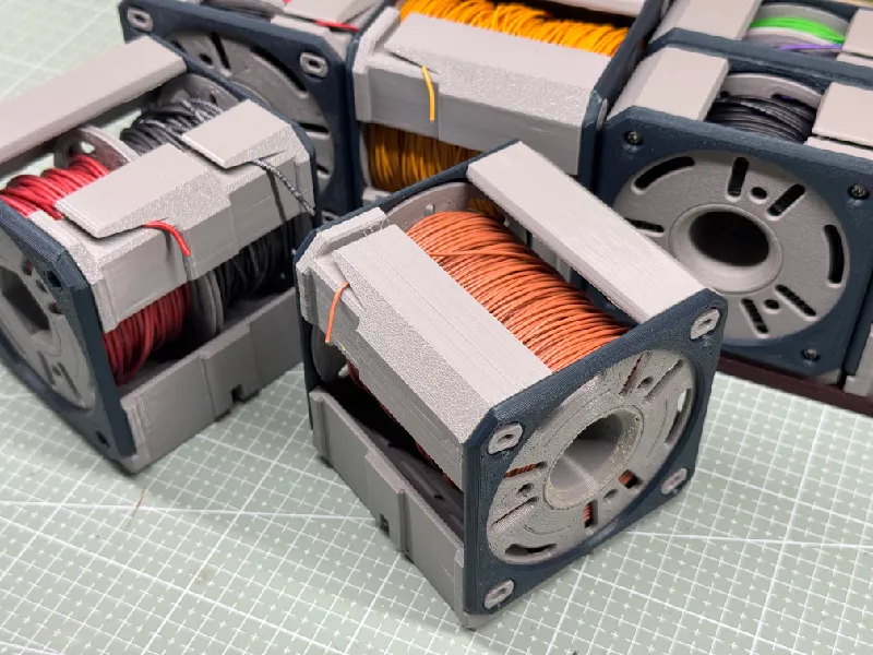 Cable Spool Holder Gridfinity by firstgizmo | Download free STL model ...