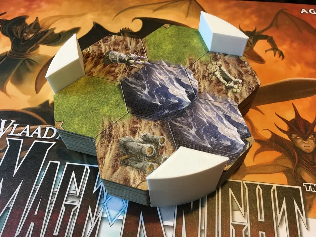 Mage Knight Map Tile Tray by magu | Download free STL model ...