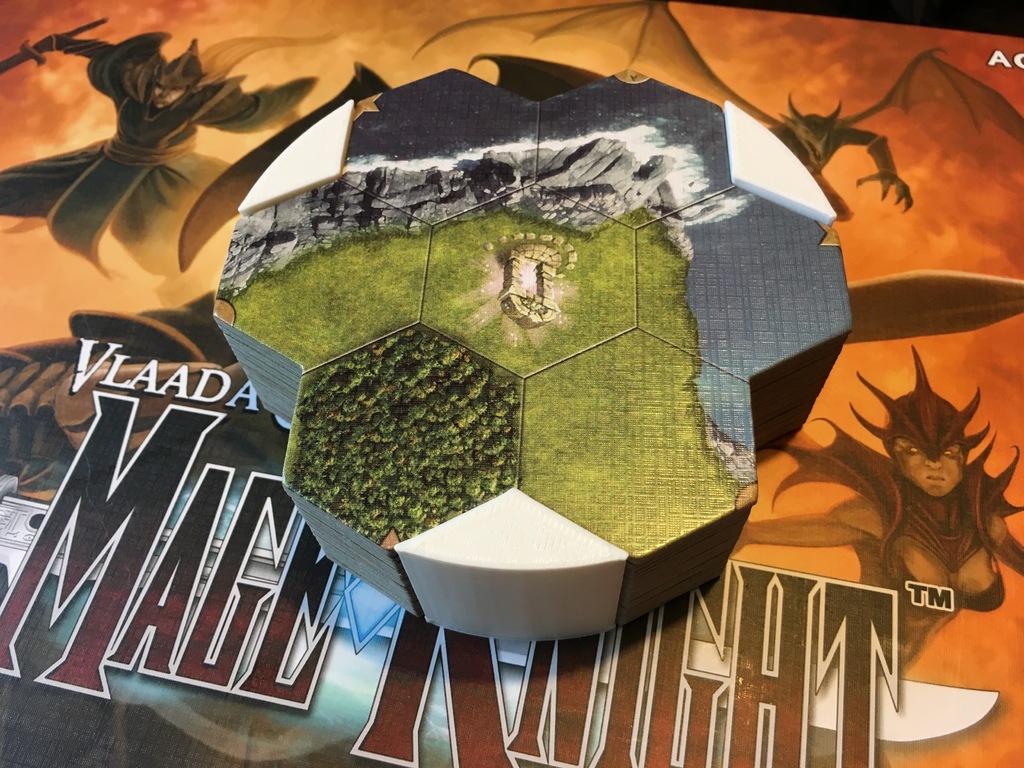 Mage Knight Map Tile Tray by magu | Download free STL model ...