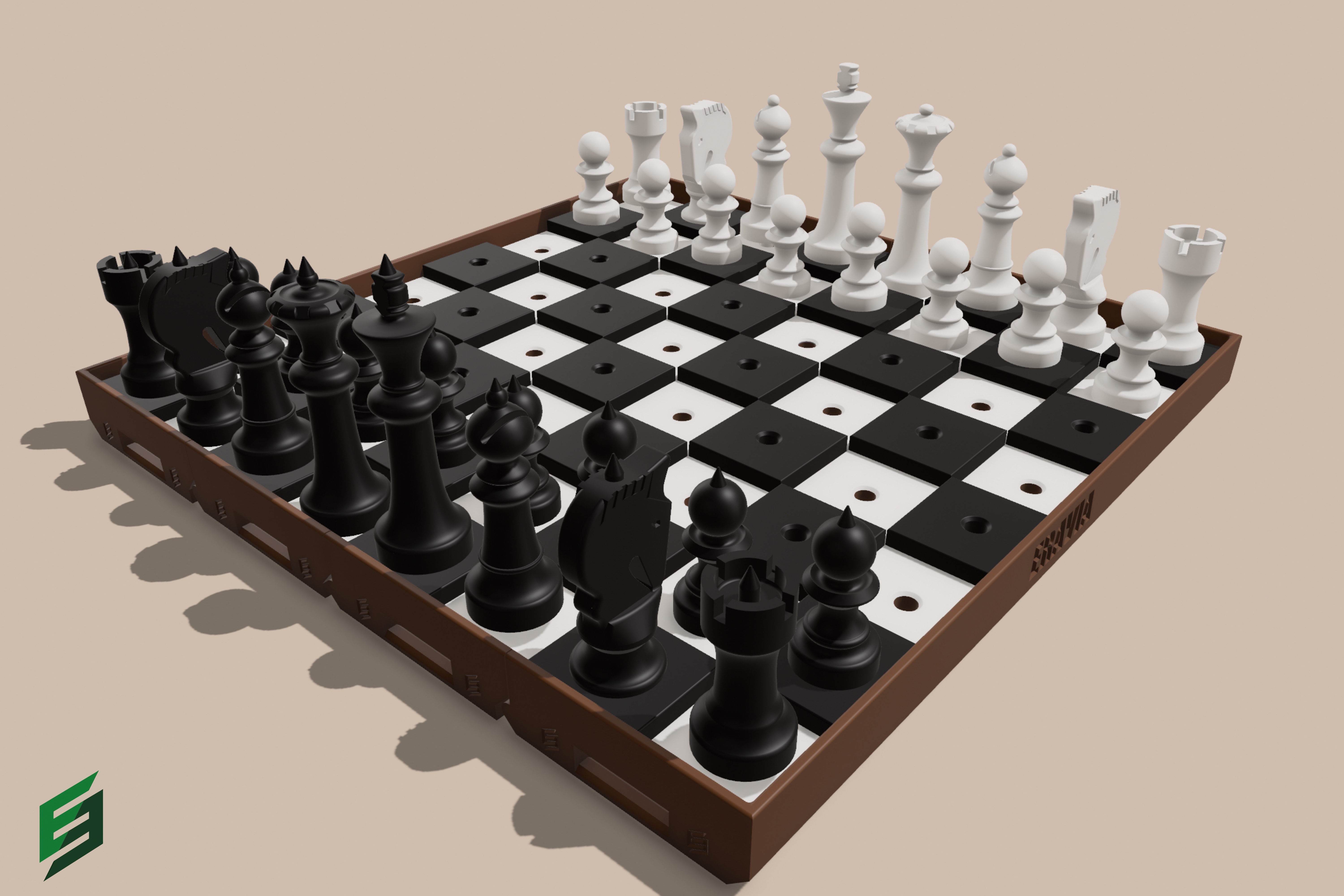 Chess Voyage | Portable & Foldable Travel Chess Set | Braille ...