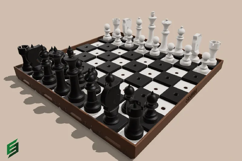 Chess Voyage | Portable & Foldable Travel Chess Set | Braille ...
