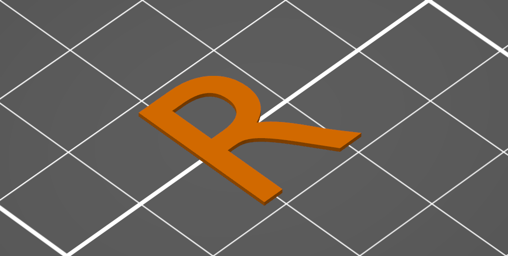 R by PABL0 | Download free STL model | Printables.com