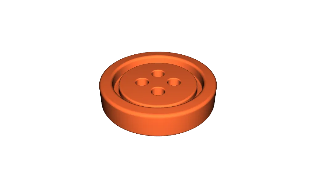 Simple Clothes Button by quiccsilvver | Download free STL model ...