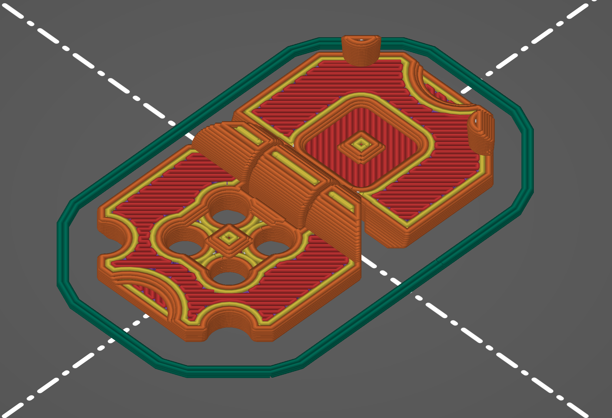 No-Thread-Show Hinged Octagonal Fashion Button by burtronix | Download ...
