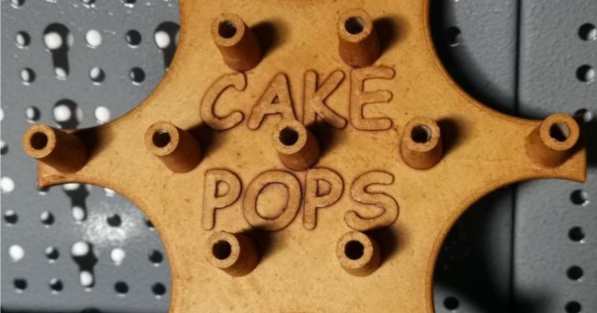 Cake POPS Stand by 3Detajl | Download free STL model | Printables.com