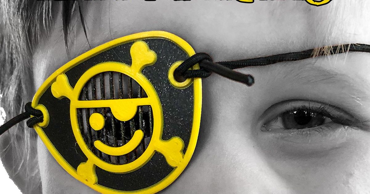SNEAKY EYE PATCH by Peter H | Download free STL model | Printables.com