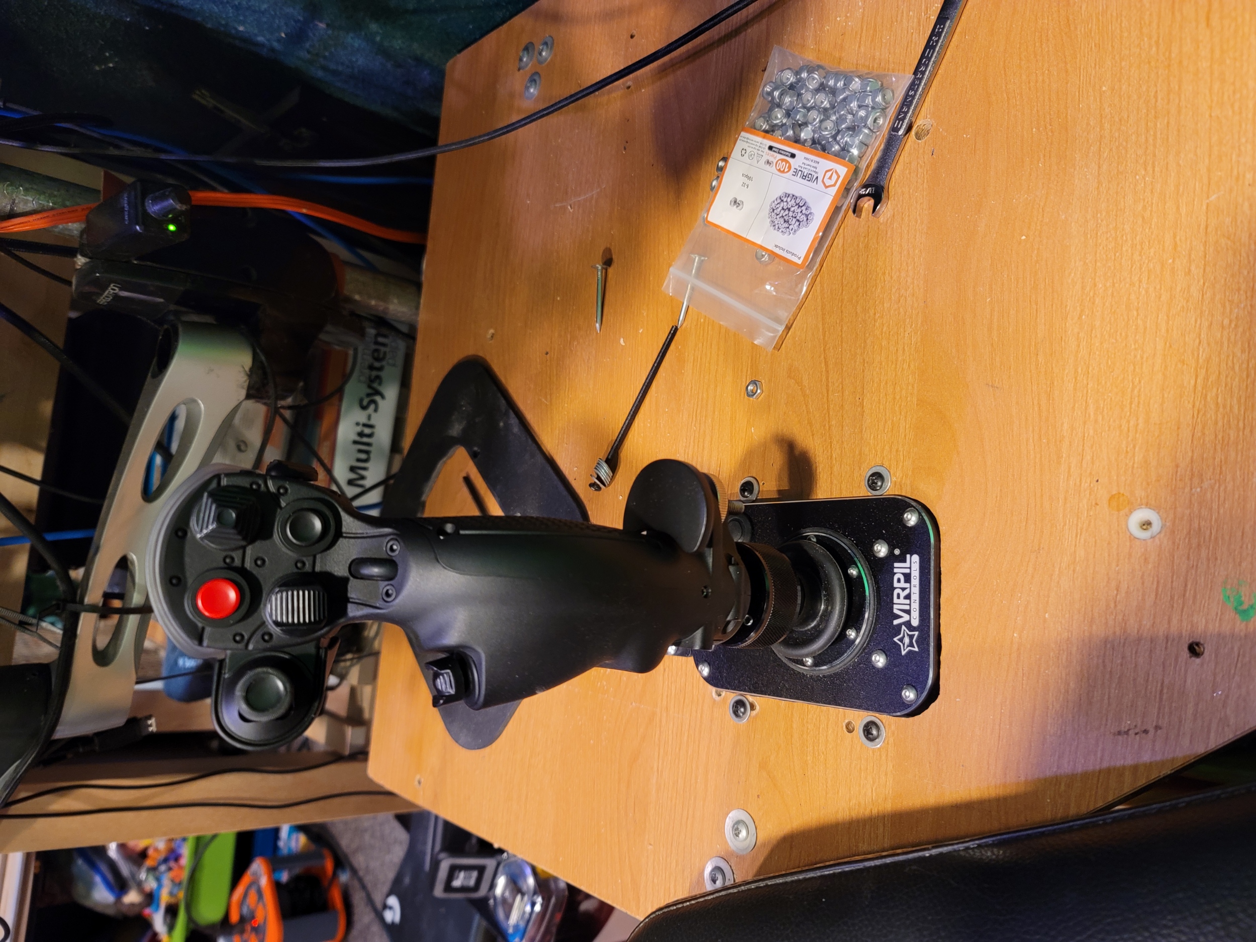 Virpil Mongoos Flight Stick Base Support by Snype | Download free STL ...