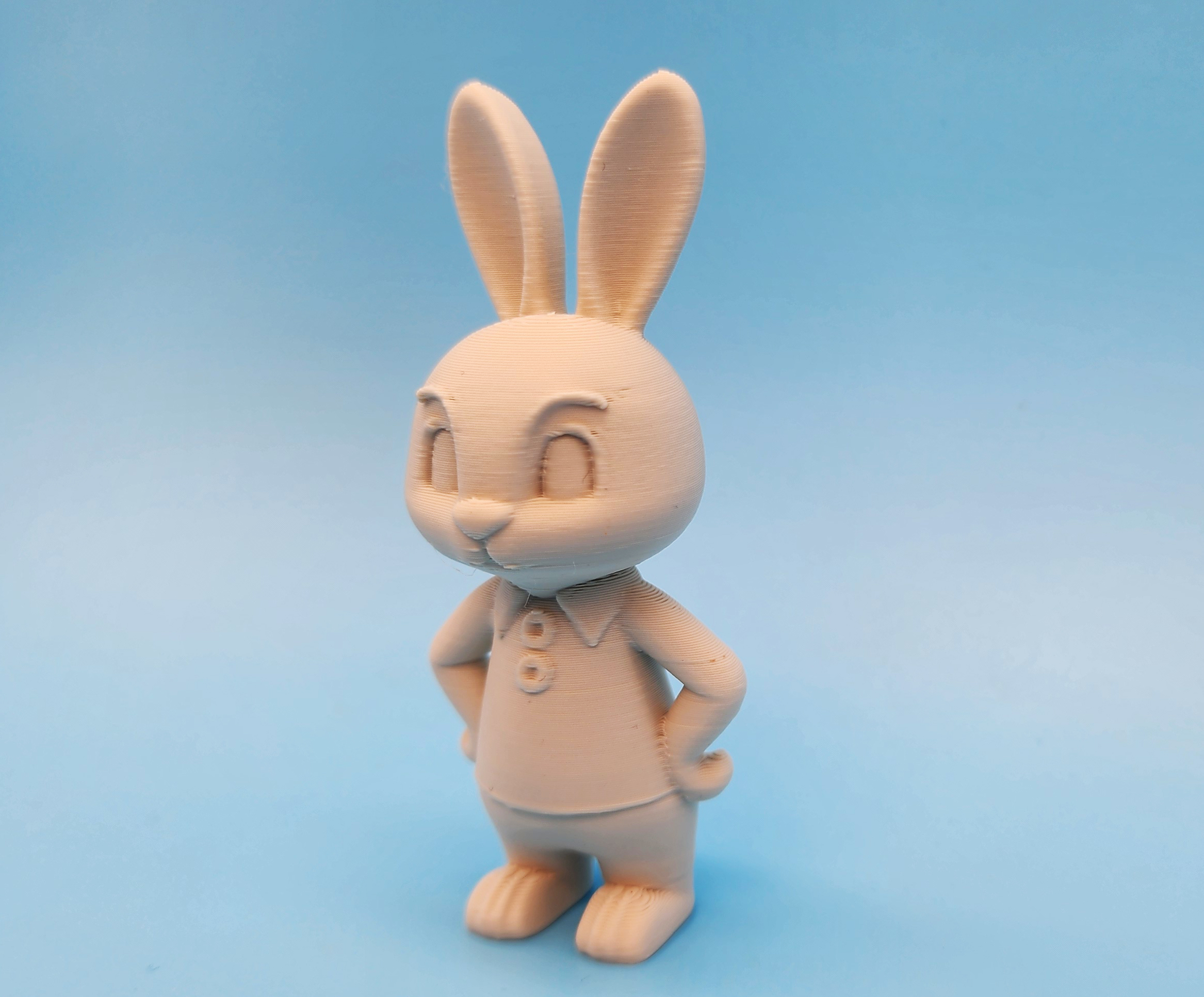 Cartoon Rabbit by Triple G Workshop | Download free STL model ...