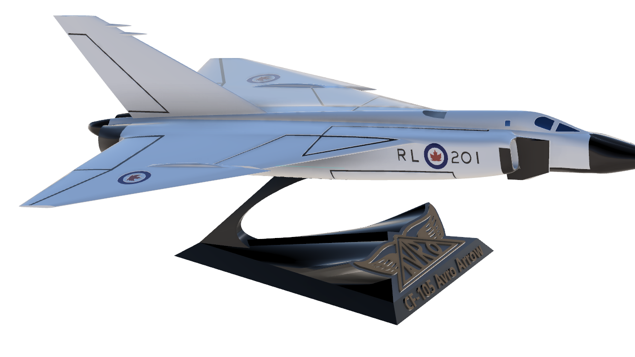 CF-105 Avro Arrow by rsfuhrer | Download free STL model | Printables.com
