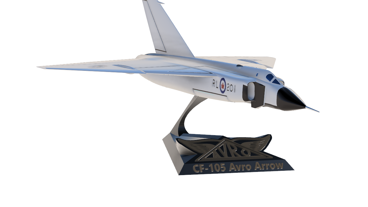 CF-105 Avro Arrow by rsfuhrer | Download free STL model | Printables.com