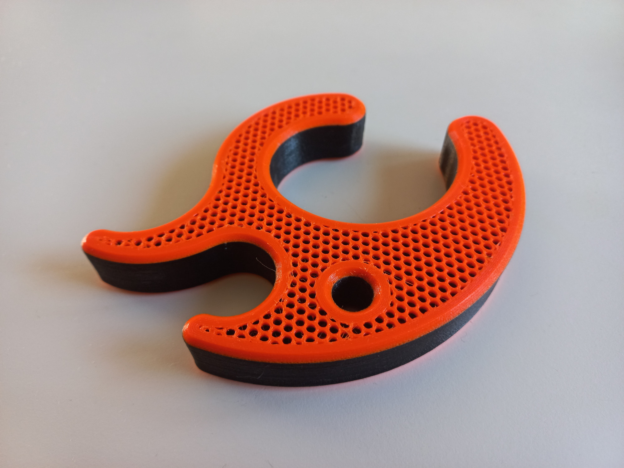 Adjustable desk hook by franpoli | Download free STL model | Printables.com