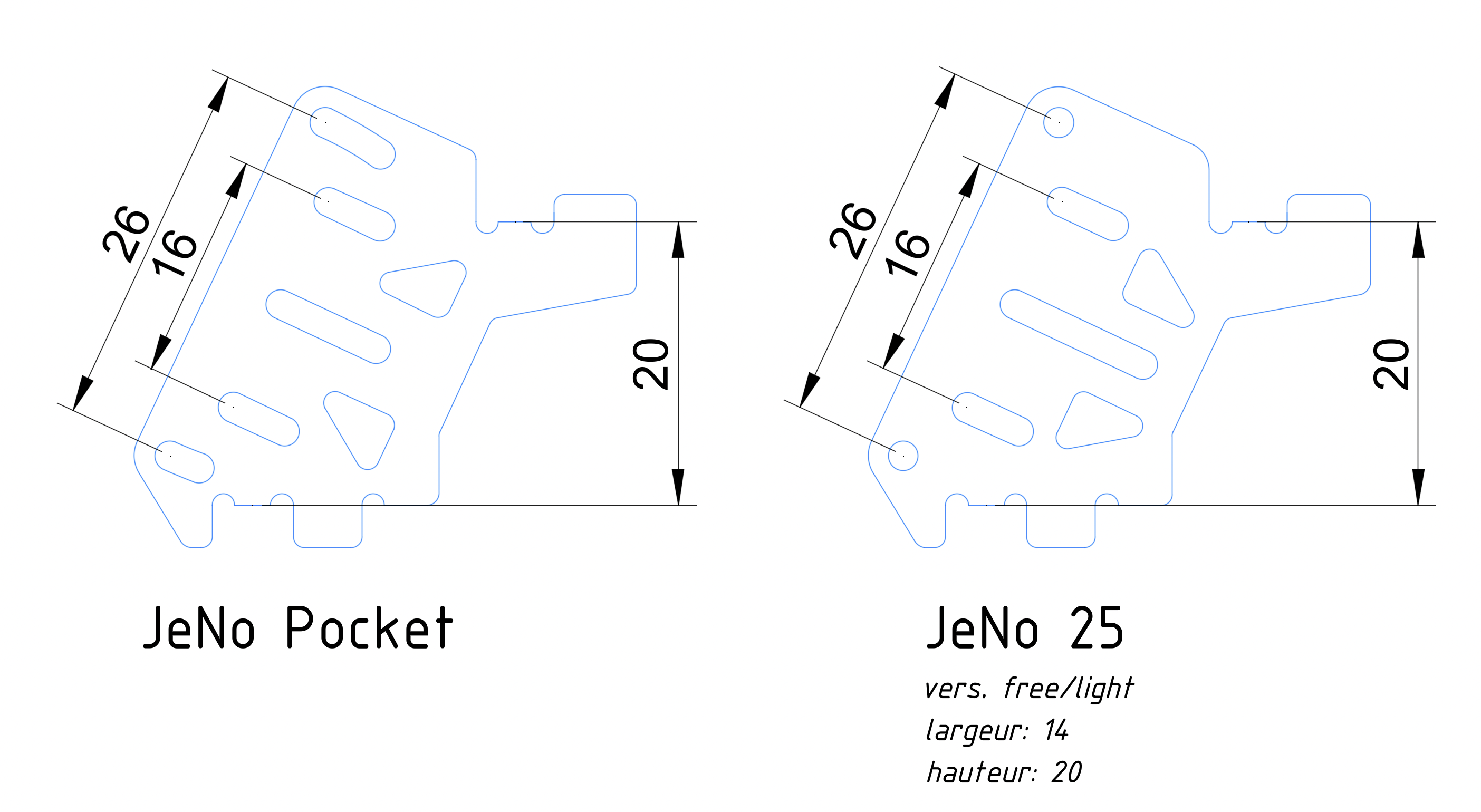 JeNo 25 Drone Frame (JeNo Pocket custom) by Cam.Traveler | Download ...