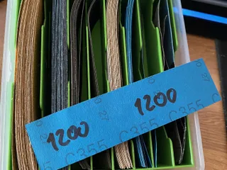 Sand Paper organizer by MP3D | Download free STL model | Printables.com