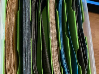 Sand Paper organizer by MP3D | Download free STL model | Printables.com