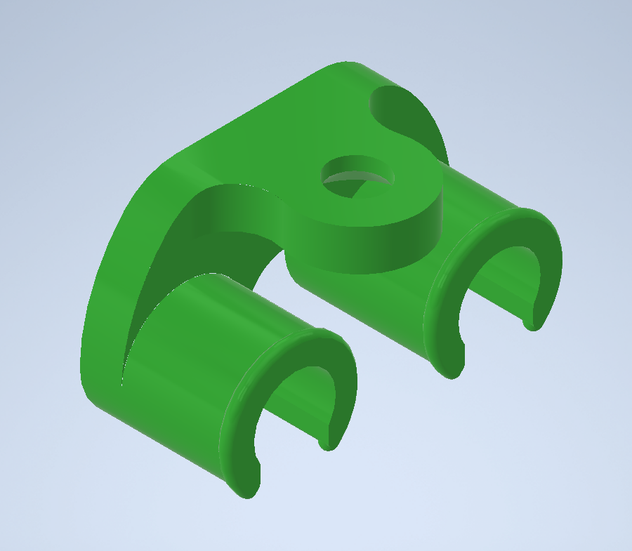 Cable Mounting Bracket by Fabber | Download free STL model | Printables.com