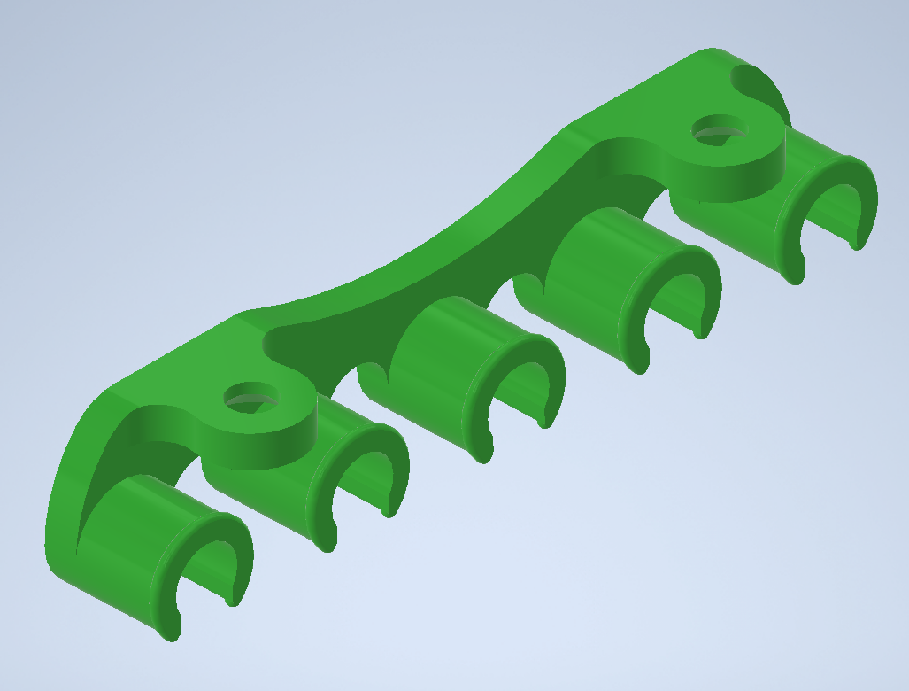 Cable Mounting Bracket by Fabber | Download free STL model | Printables.com