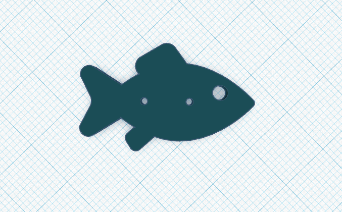 Simple Fish Button by Antonín Janků | Download free STL model ...