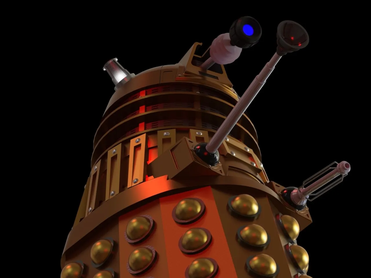Dalek Inside Armor